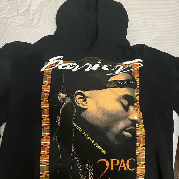 barrier | Sweaters | Barriers Tupac Hoodie | Poshmark